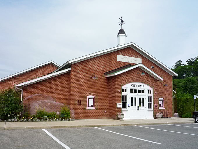 City Hall or charming cottage? In Harbor Springs, why not both? This brick beauty makes civic duty look downright delightful.