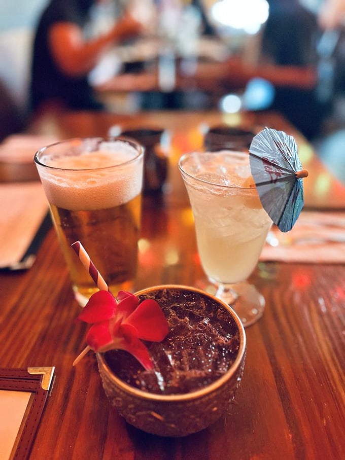 Cocktail o'clock in Thailand! These vibrant sips are like a vacation in a glass, no passport required.