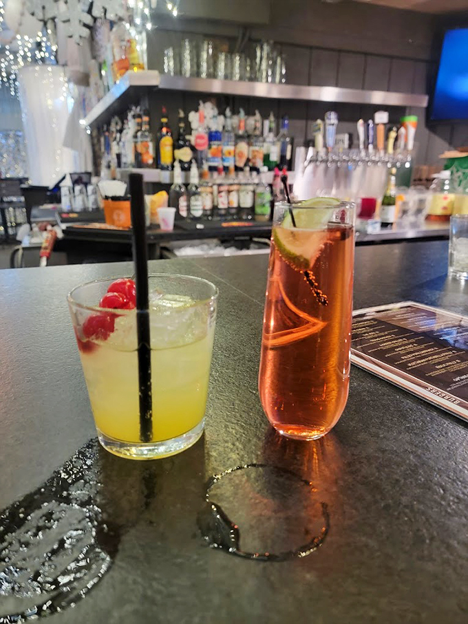 Cocktails that sparkle brighter than a disco ball. These libations are the liquid equivalent of putting on your dancing shoes.