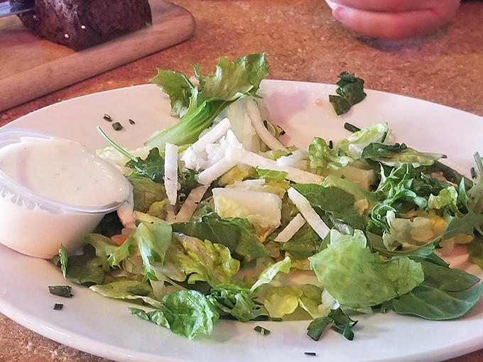 Who said salads were boring? This green goddess is ready to crash the meat party.