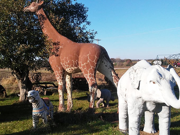 Noah called, he wants his ark back! This menagerie of metal creatures is ready to make your lawn the wildest spot in the neighborhood.