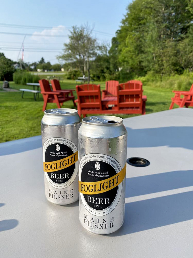 Cheers to good taste! These Foglight beers are the perfect way to wash down your seafood feast &ndash; it's like a toast to the coast.