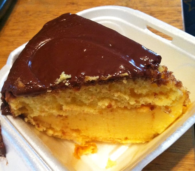 A slice of Boston cream pie that would make any New Englander proud, right here in the heart of Florida.