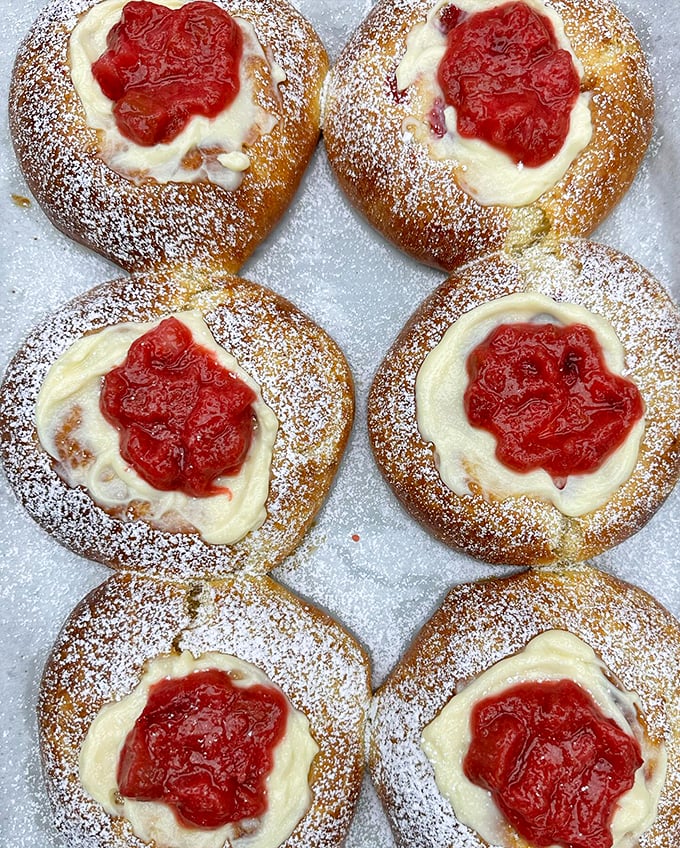These brioche buns are so golden and pillowy, they could double as edible pillows. Sweet dreams are made of these!