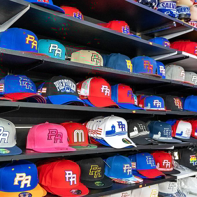 Top off your look with a slice of headwear heaven! From sporty to quirky, these caps are the cherry on top of your flea market sundae.