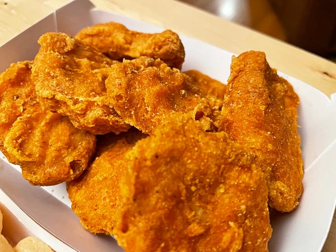 These aren't just any chicken nuggets - they're stacked like a crispy golden tower of comfort food dreams. Photo credit: McDonald's