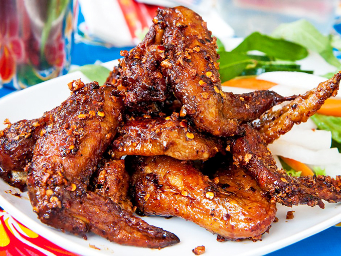 These wings aren't messing around - crispy, saucy, and ready to take flight straight to flavor town.