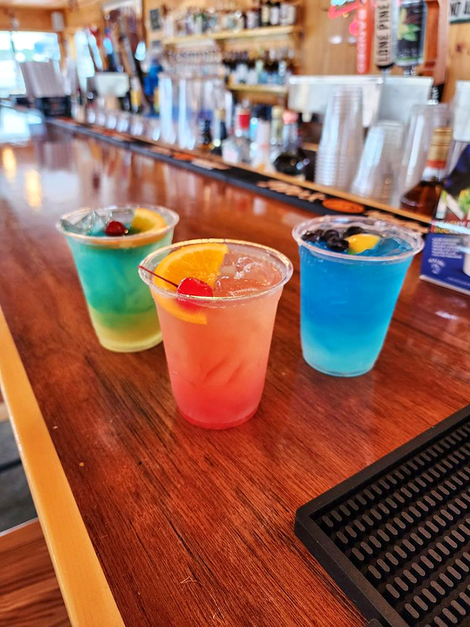 Cocktails that look like a Maine sunset in a glass. Sip slowly – these drinks are prettier than a lighthouse at golden hour.