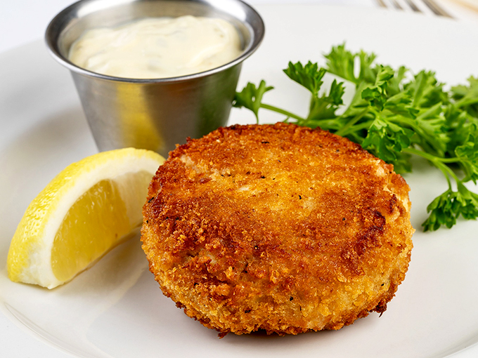 Golden-brown perfection! These crab cakes are so good, they might just make you consider a career change to professional crabber.