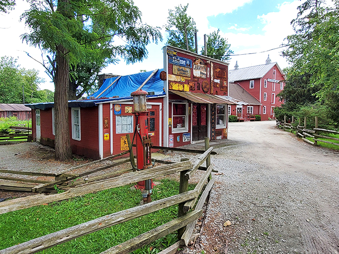 Welcome to Clifton Mill, where the only thing more charming than the rustic exterior is the aroma of fresh pancakes wafting through the air.