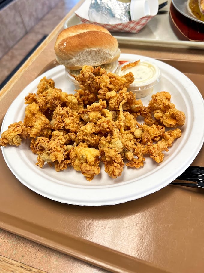 These golden-fried clams are so perfectly crispy, they deserve their own round of applause &ndash; and extra tartar sauce. 
