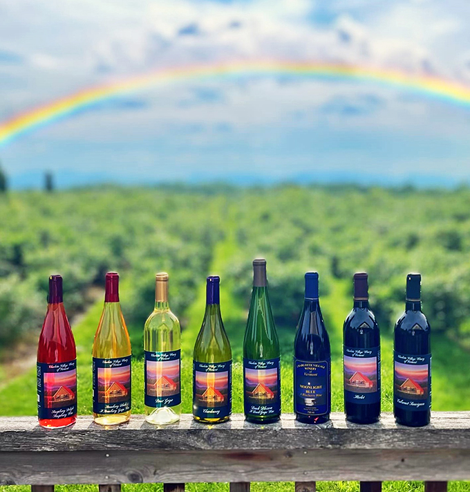 Who said you can't bottle a rainbow? These fruit wines are proof that Mother Nature has a playful side.