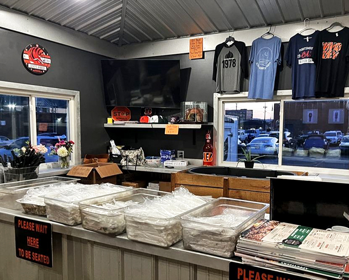 Forget the t-shirt, take home a food coma! The Scioto Ribber's gift shop is stocked with memories (and maybe a few antacids).