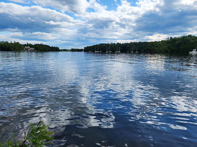 Mirror, mirror on the lake, who's the most relaxed of all? You, after spending a day gazing at this postcard-perfect reflection.