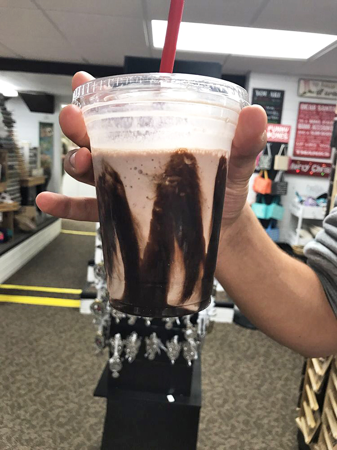 Shake it up, baby! This chocolatey concoction looks so good, it might make milkshakes bring all the boys (and girls) to the yard.