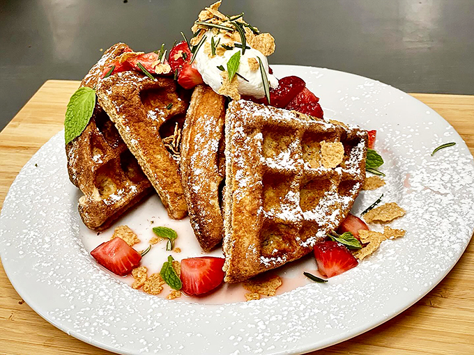 Waffles so good, they'll make you forget about pancakes. Sorry, pancakes, but it's waffle time!