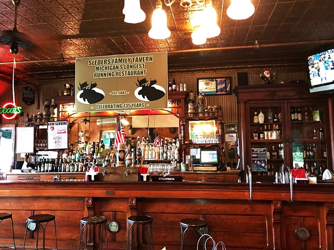 Where everybody knows your name... or at least your drink order. This bar has heard more stories than a librarian on a busy day.
