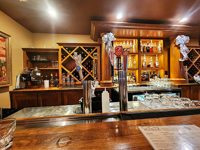 Liquid gold on tap and bottles galore: This bar's got more spirits than a haunted house, and they're much friendlier!