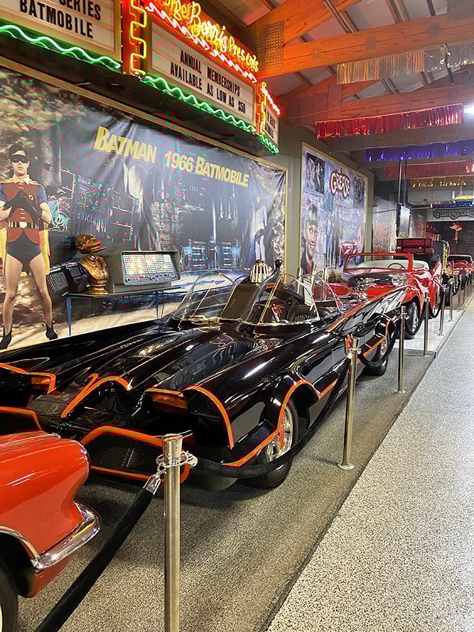 Holy horsepower, Batman! The Caped Crusader's ride proves that sometimes the coolest superhero accessory has four wheels and a jet engine.