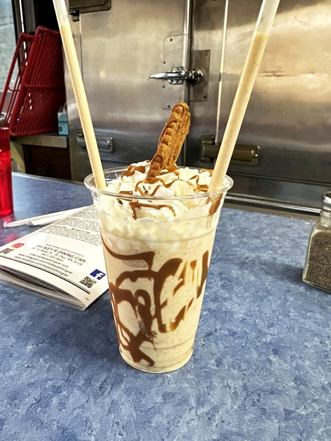 Biscoff shake: When cookie butter and ice cream have a delicious love child. Resistance is futile!