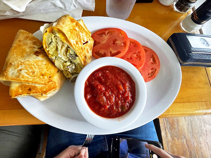 Wrapped up tighter than a Broadway costume, this breakfast burrito is ready to take center stage in your morning routine.