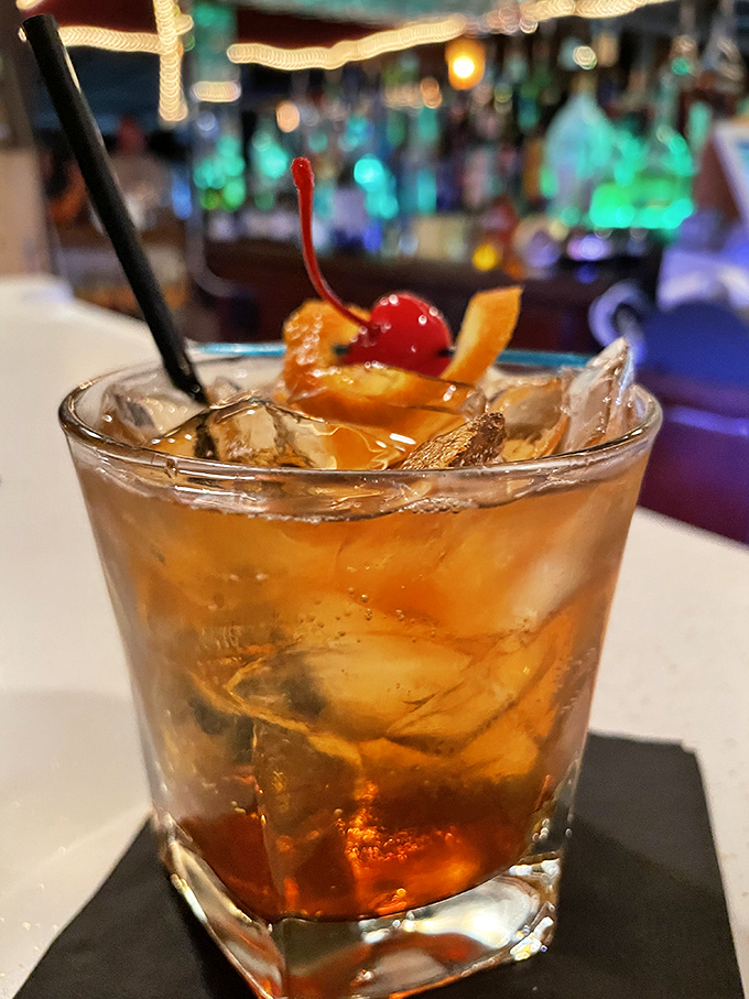 Cheers to the good life! This Old Fashioned isn't just a drink, it's a liquid hug for your taste buds. Don Draper would approve.