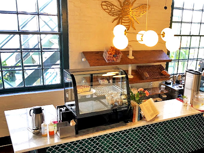 The command center of carbs and caffeine, where morning dreams come true one pastry at a time.