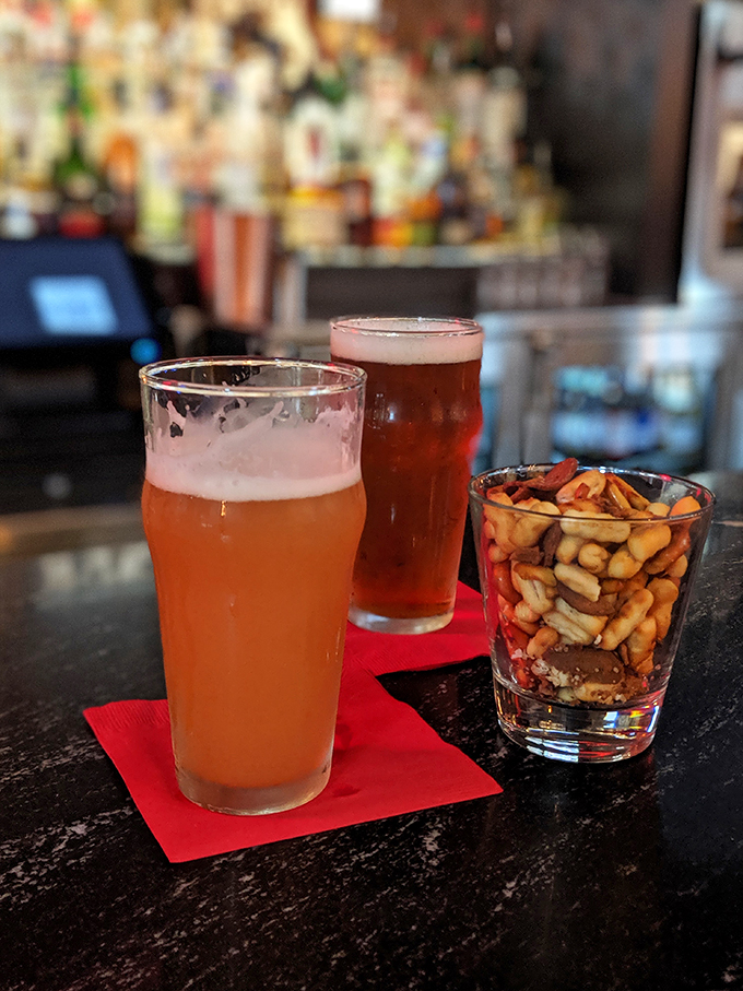 Cheers to choices! Whether you're a craft beer enthusiast or a cocktail connoisseur, Nye's bar has something to tickle your fancy and your taste buds.