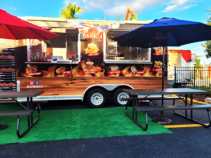 Hungry for adventure? This food truck's serving up a fiesta of flavors that'll make your taste buds do the cha-cha. Bring on the triple carne!