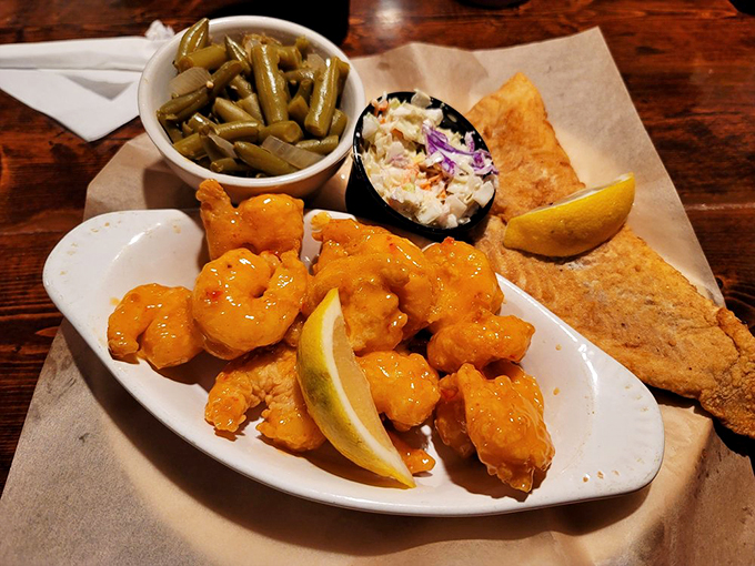 A tale of two tastes: classic meets kick! This plate's got more personality than a soap opera cast reunion. Photo credit: David L.