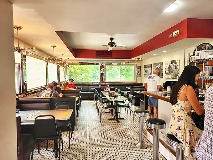 Inside Bob's, every booth tells a story. It's like "Cheers," but with better pancakes and fewer bar tabs.