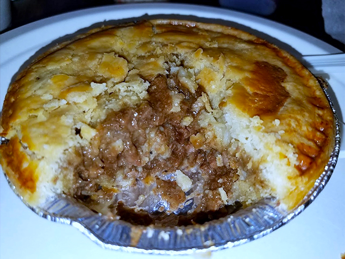 Kidney pie: not just offal, it's awful good! This hearty dish is like a warm sweater for your insides on a chilly Vermont day.