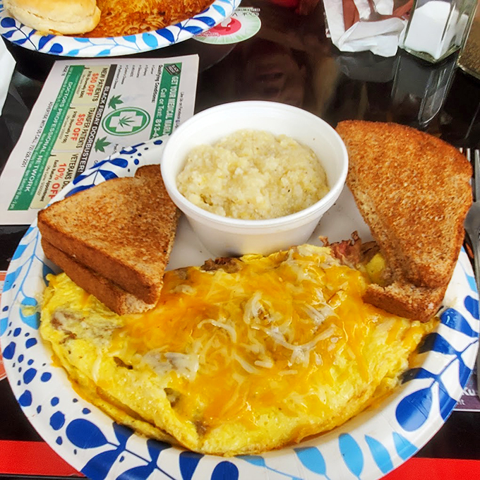 Cheese lovers, rejoice! This golden omelet is so cheesy, it could star in its own rom-com.