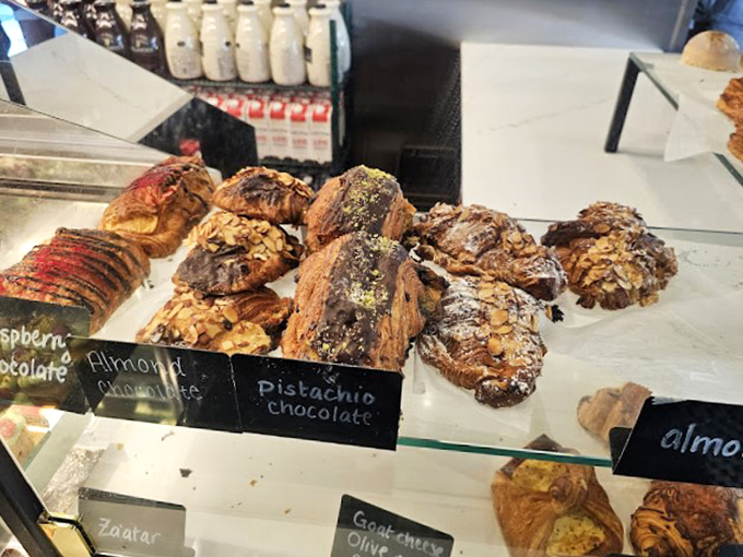 Carb heaven's VIP section: These pastries are so pretty, it's almost a shame to eat them. Almost.