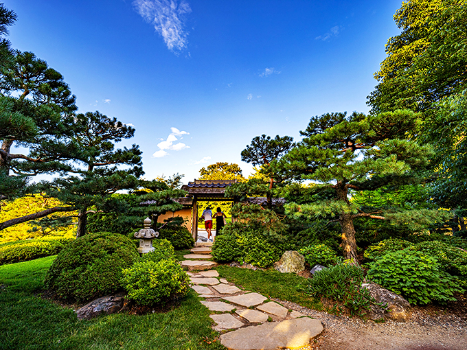 Welcome to Zen Central! This Japanese garden is so peaceful, you half expect a ninja to pop out and offer you green tea.