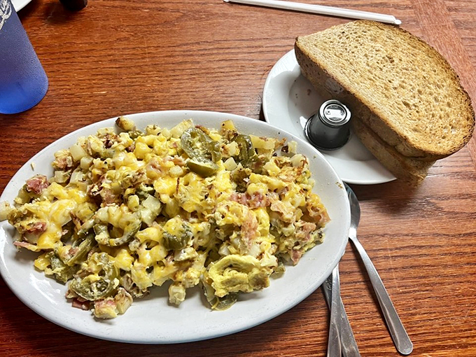 These aren't your average scrambled eggs &ndash; they're a golden sunrise on a plate, ready to brighten your day one forkful at a time.
