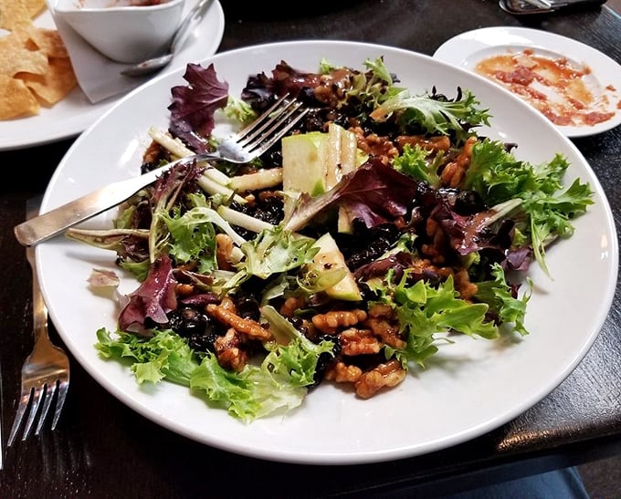 Who said salads can't be exciting? This colorful creation is like a garden party in your mouth.