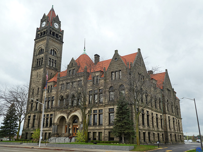 Sweetest Heart of Mary Church: Heaven on earth in Detroit. This Gothic masterpiece will have you singing hallelujah to its architectural glory. Photo credit: Historic Detroit