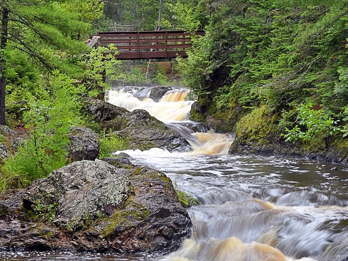 Amnicon Falls: Where the water's always running and you're always wishing you brought a better camera.Time to upgrade that smartphone!