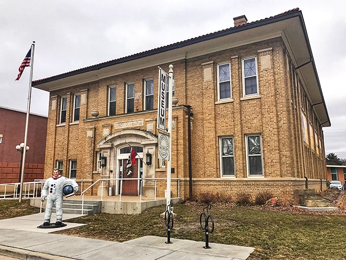 From penny-farthings to lunar landings, this museum's got wheels and wings. A cosmic ride through history!
