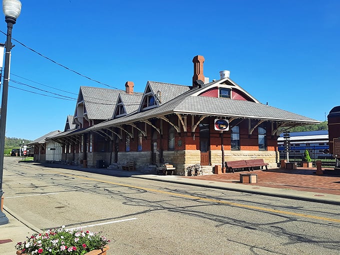 All aboard the nostalgia express! This beautifully restored depot is a window into the golden age of rail travel.