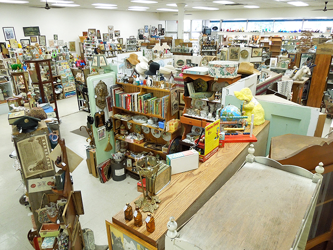 Don't let the simple signage fool you &ndash; inside lies a wonderland of vintage delights and retro revelations.