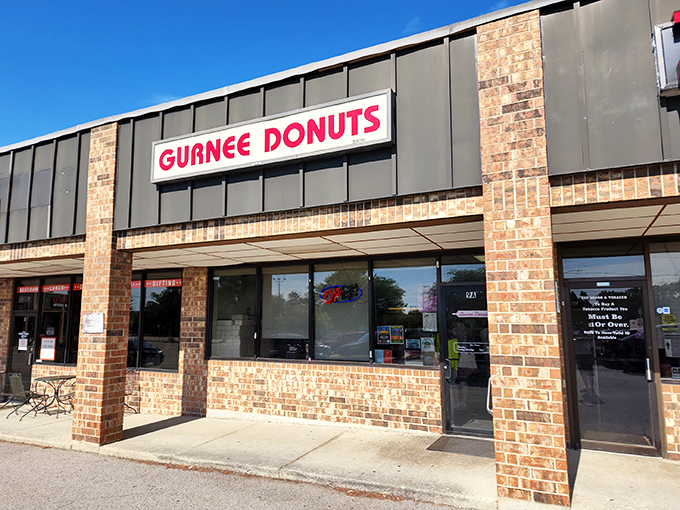 Don't judge a book by its cover - or a donut shop by its strip mall location. Inside lies a world of circular delights!