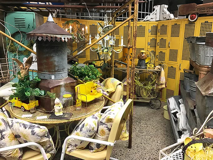 Junk Bonanza: where 'one man's trash' becomes everyone's treasure hunt! It's like Black Friday for the vintage crowd. Photo credit: Junk Bonanza