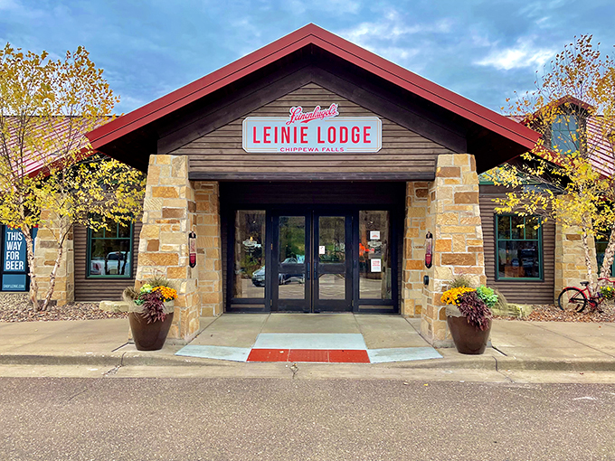 Leinie Lodge: Where beer dreams and log cabin fantasies collide. It's like Paul Bunyan opened a taproom, and you're invited!