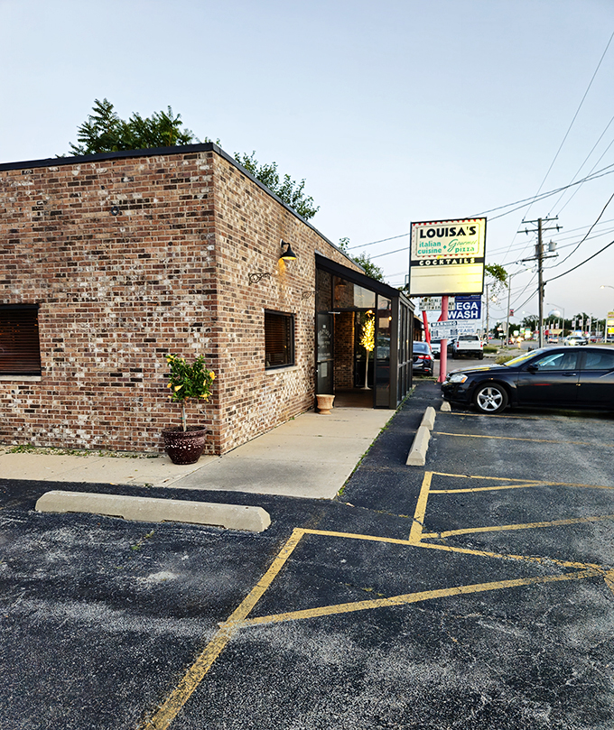 Louisa's might look unassuming, but don't judge a book by its cover &ndash; or a pizzeria by its sign. Prepare for flavor fireworks!