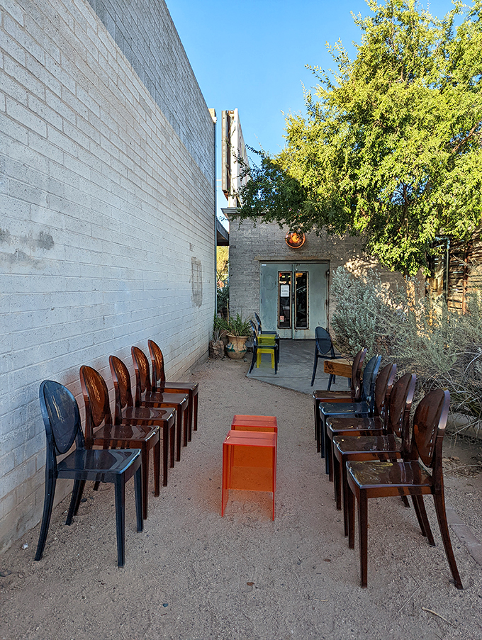 Lux Central: Where coffee meets creativity. This industrial chic spot is the perfect backdrop for your next great idea.