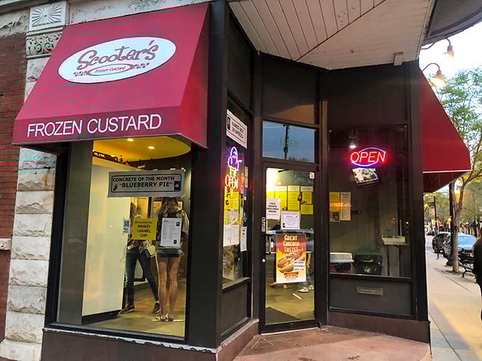 Scooter's Frozen Custard: Modern meets retro in this corner shop. It's like your cool grandpa opened an ice cream parlor.