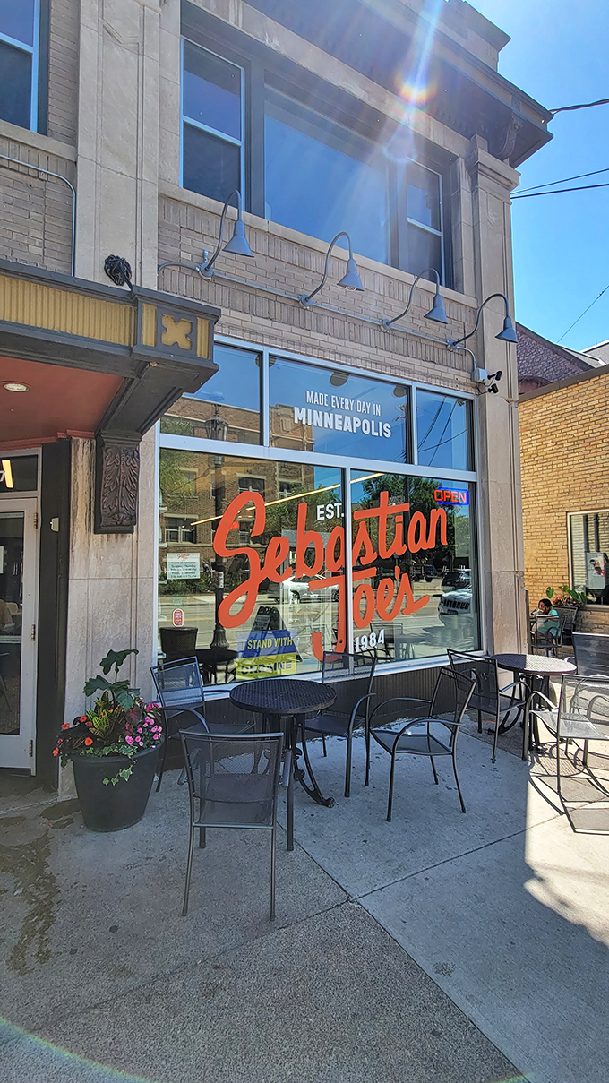 Sebastian Joe's: Where flavor meets philosophy. Contemplating life's big questions is easier with a scoop of Pavarotti in hand. Photo credit: Andrew Bronson