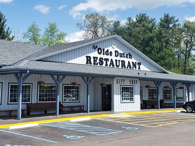 Rustic charm meets belly-busting portions! It's like your grandma's kitchen, if grandma could feed an entire town.